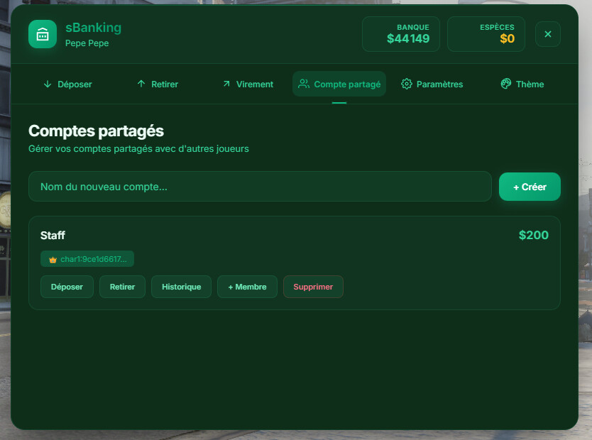 [ESX] Banking system with Credit card - FiveM Releases - Cfx.re Community