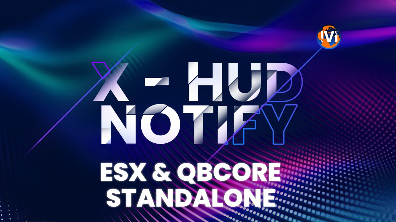 [ESX, QB, STANDALONE] X-HUD Notify - Modern Notification System - FiveM Releases - Cfx.re Community