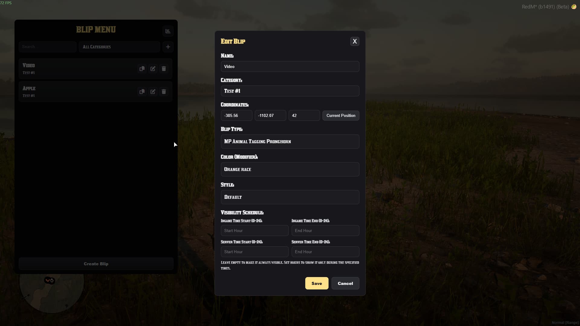 [PAID] [VORP/RSG] Blipmanager - RedM Releases - Cfx.re Community