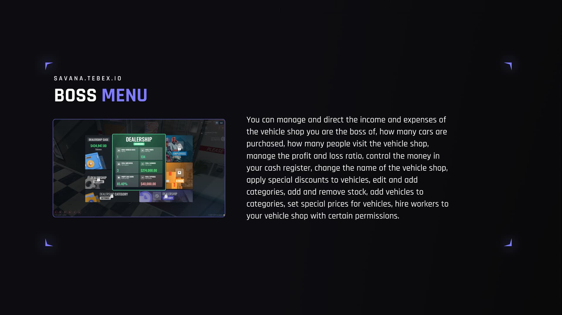 [SAVANA] Vehicle Shop [QB/ESX/QBOX] - FiveM Releases - Cfx.re Community