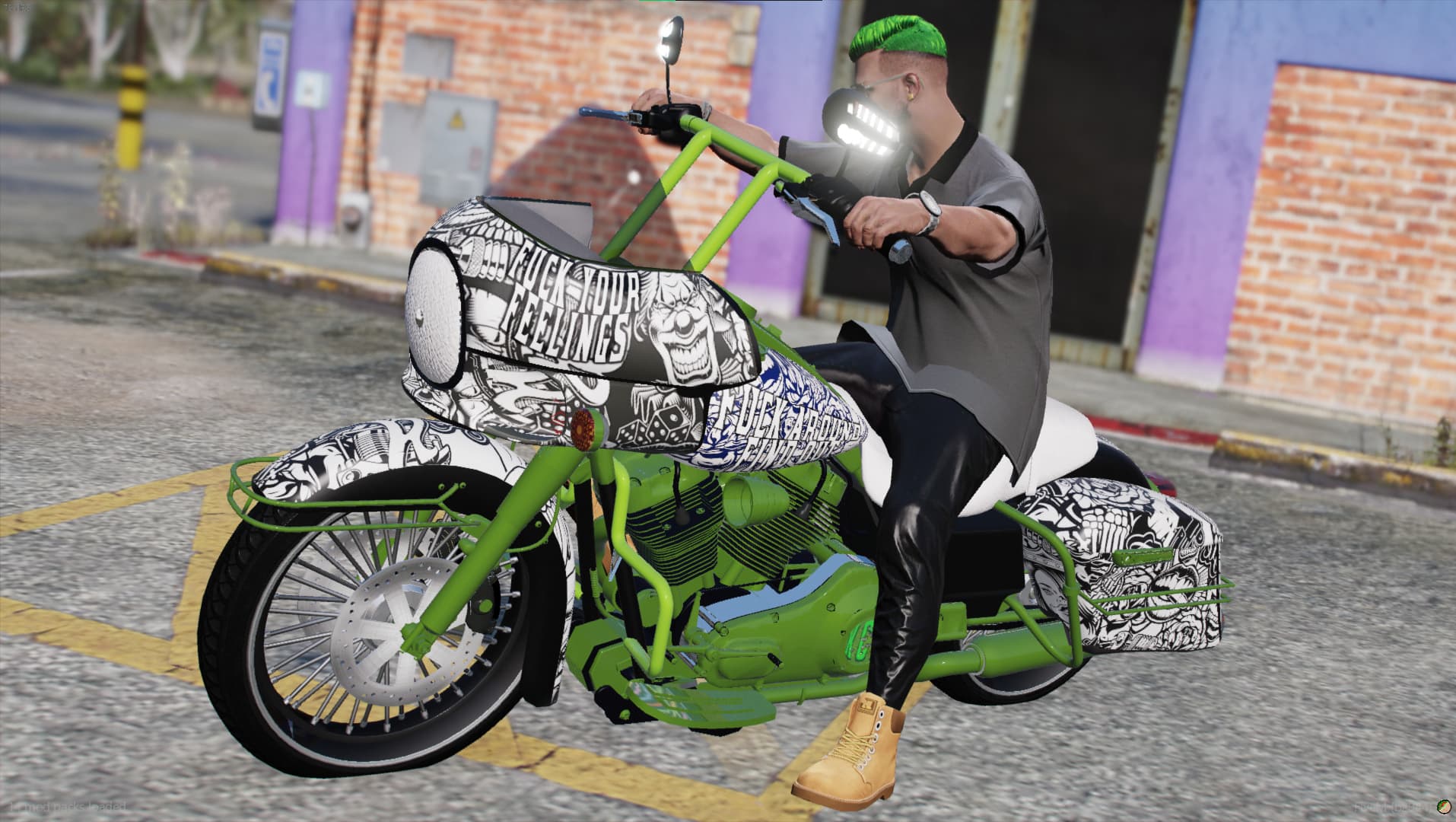 KCM Stunt-R FXR [PAID] [MOTORCYCLE] [CHOPPER] [CUSTOM] - FiveM Releases ...