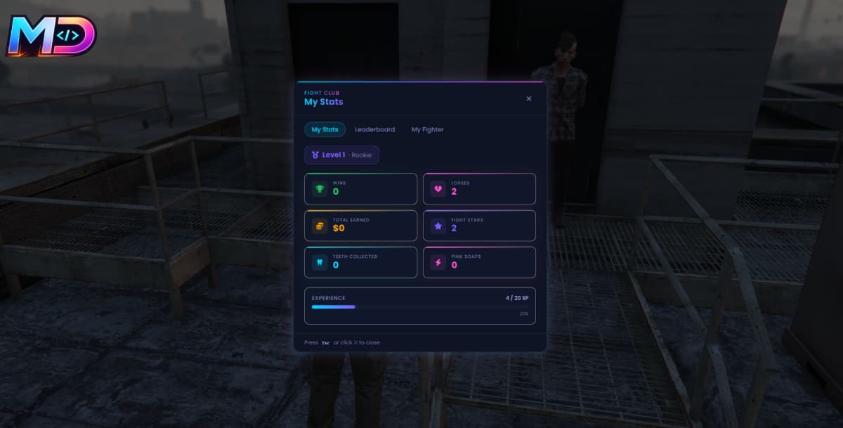 Fight Club & Train-a-Fighter System | MetaDen Scripts - FiveM Releases ...