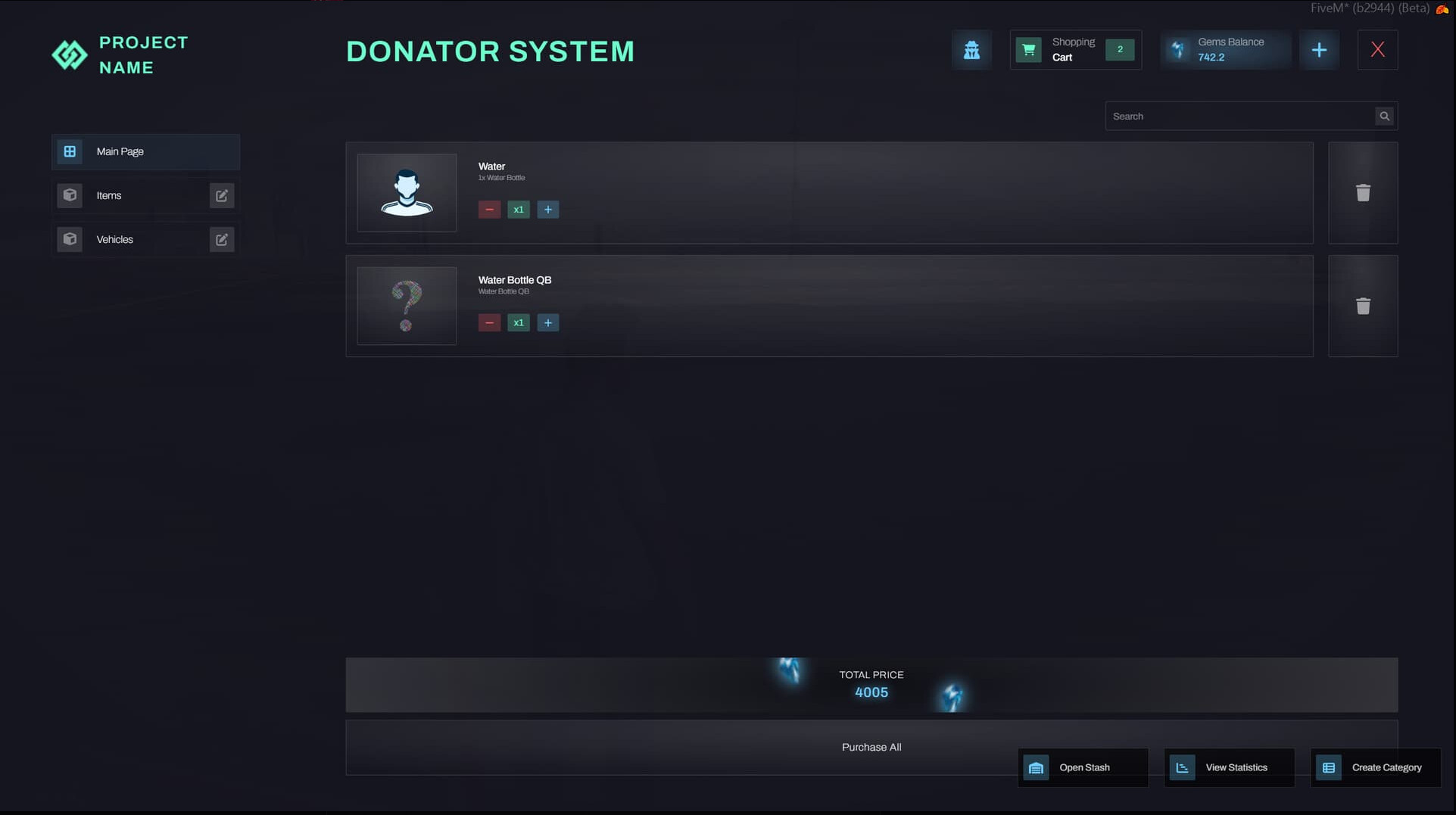 [PAID] Advanced VIP System - FiveM Search