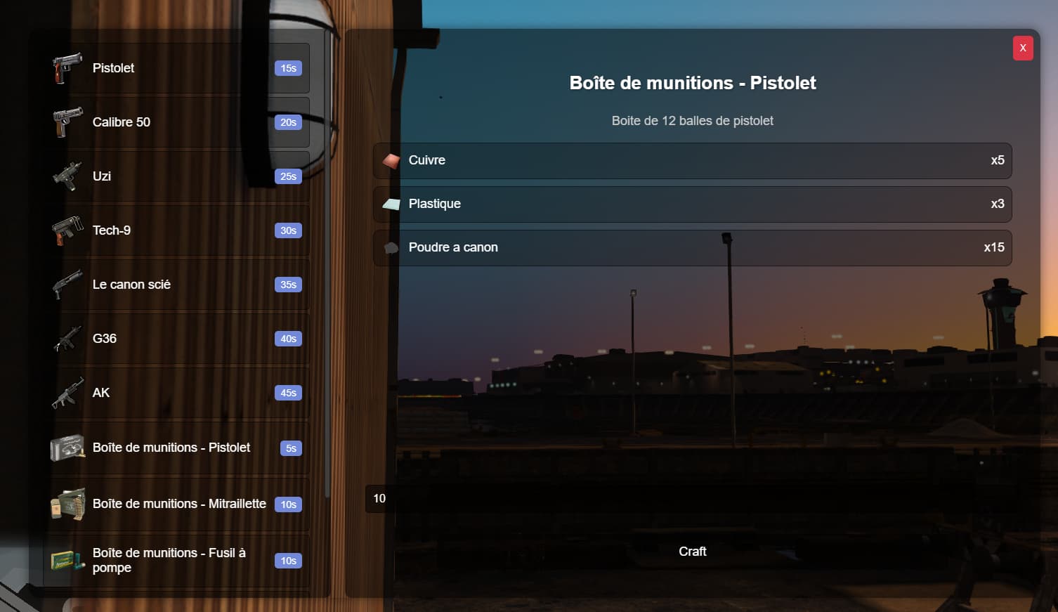 KR CRAFT - NUI crafting system for ox inventory - FiveM Releases - Cfx ...