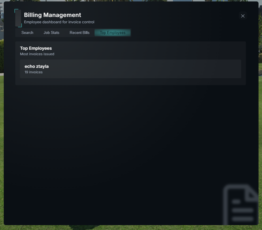 [QB] echo-billing system - FiveM Releases - Cfx.re Community