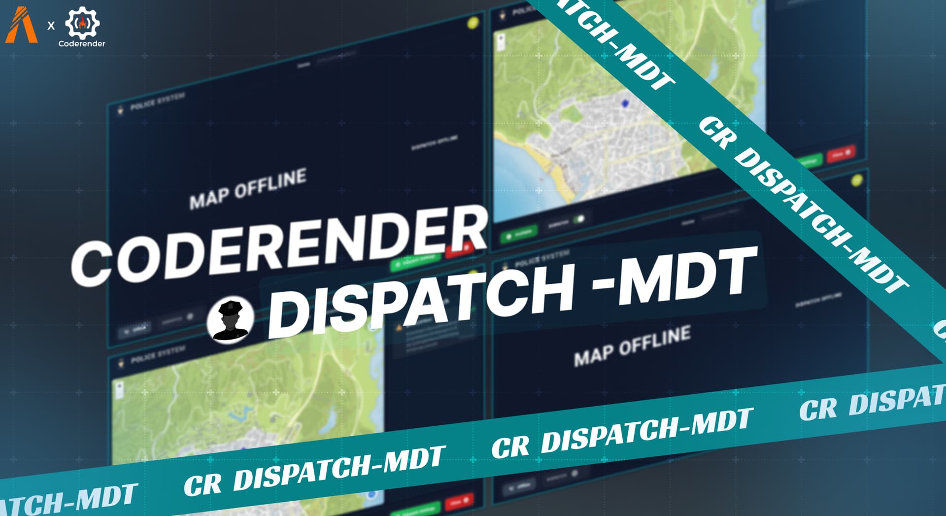 CR-Dispatch MDT | Police Dispatch & MDT System ( ESX , QB-CORE , Q-BOX ...