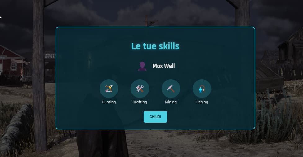 Skills NUI for VORP - RedM Releases - Cfx.re Community