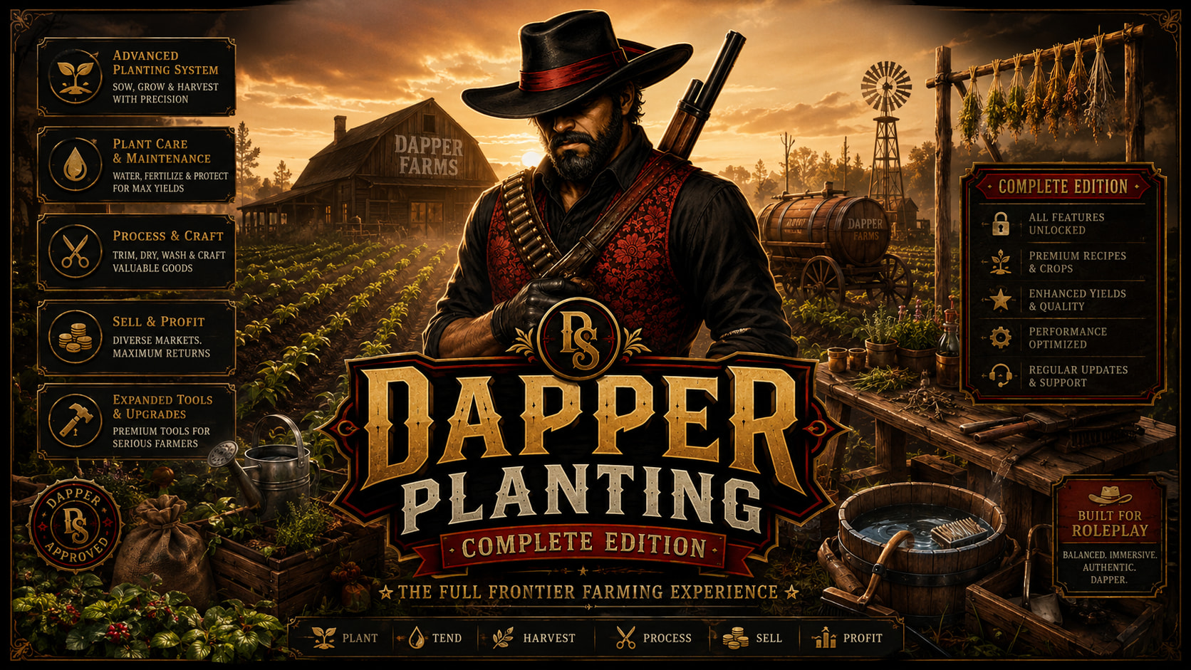 [PAID] Dapper Planting: Complete Edition - Premium RedM Farming ...