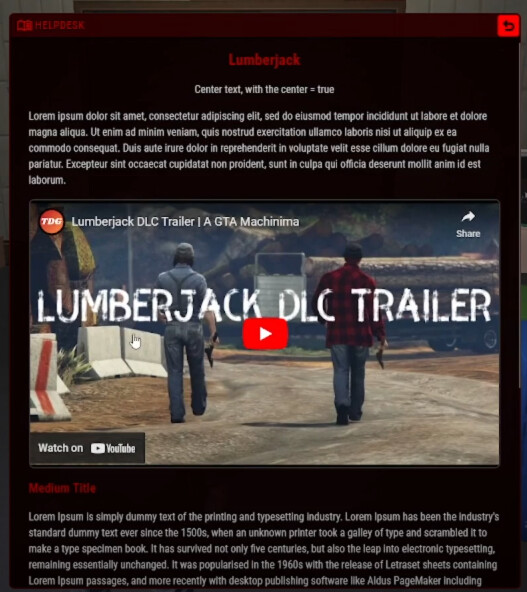 [STANDALONE] HELPDESK - FiveM Releases - Cfx.re Community