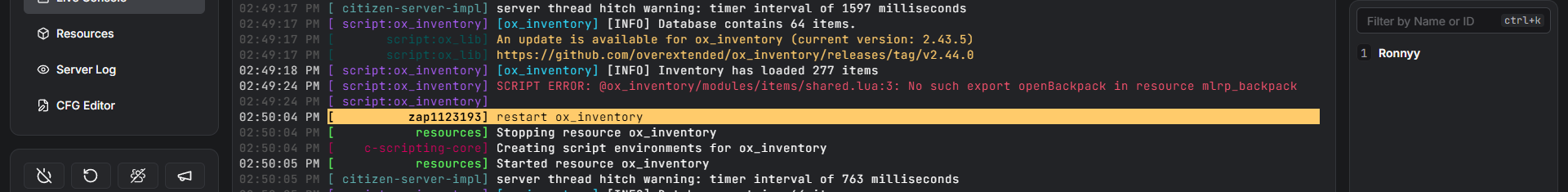[PAID] Lyxos Backpack System (simple) [ox_inventory] - FiveM Releases - Cfx.re Community
