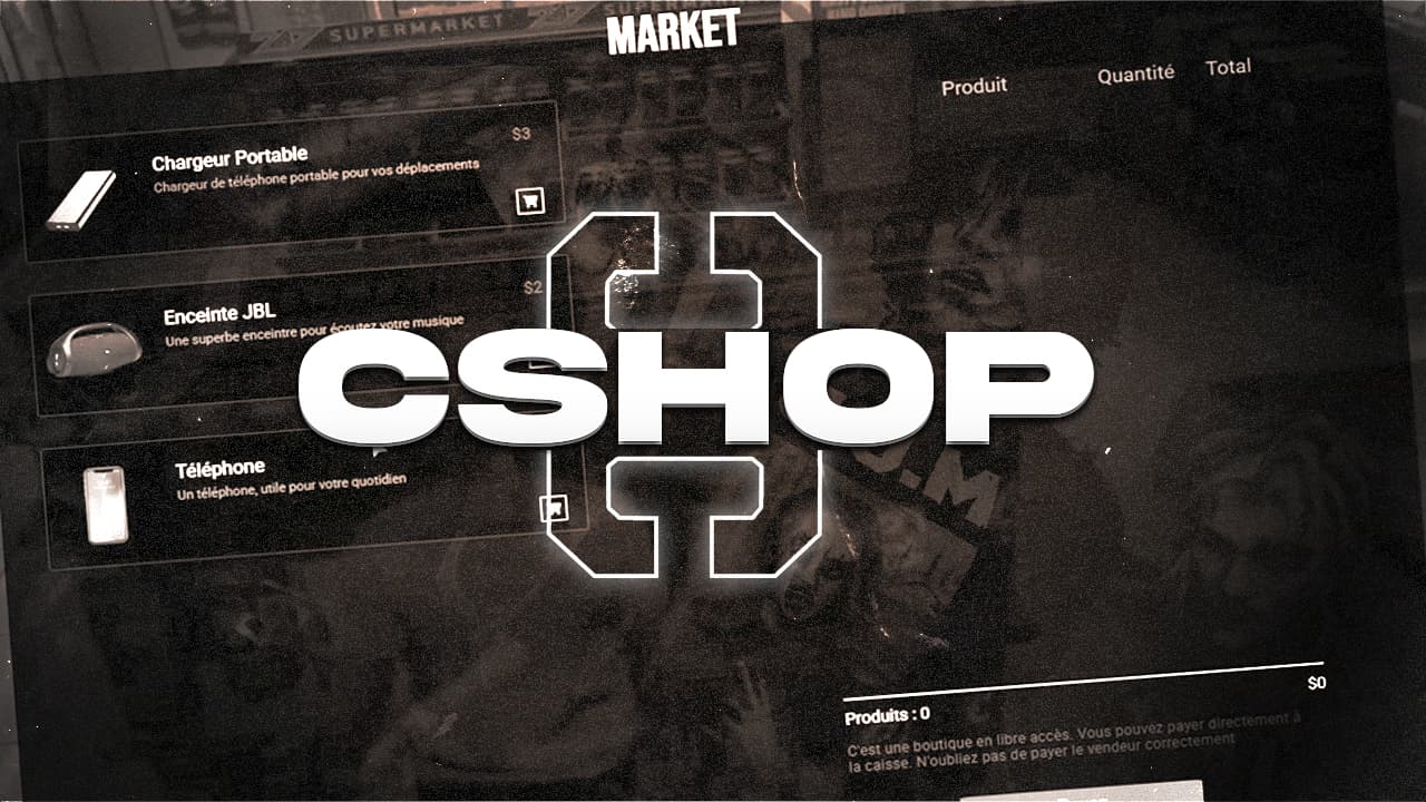 cShop | Market UI Script - FiveM Releases - Cfx.re Community