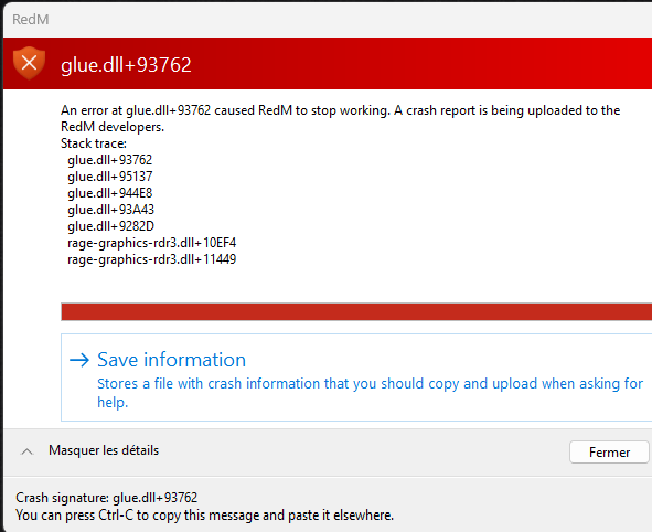 Impossible de lancer Redm - RedM Client Support - Cfx.re Community