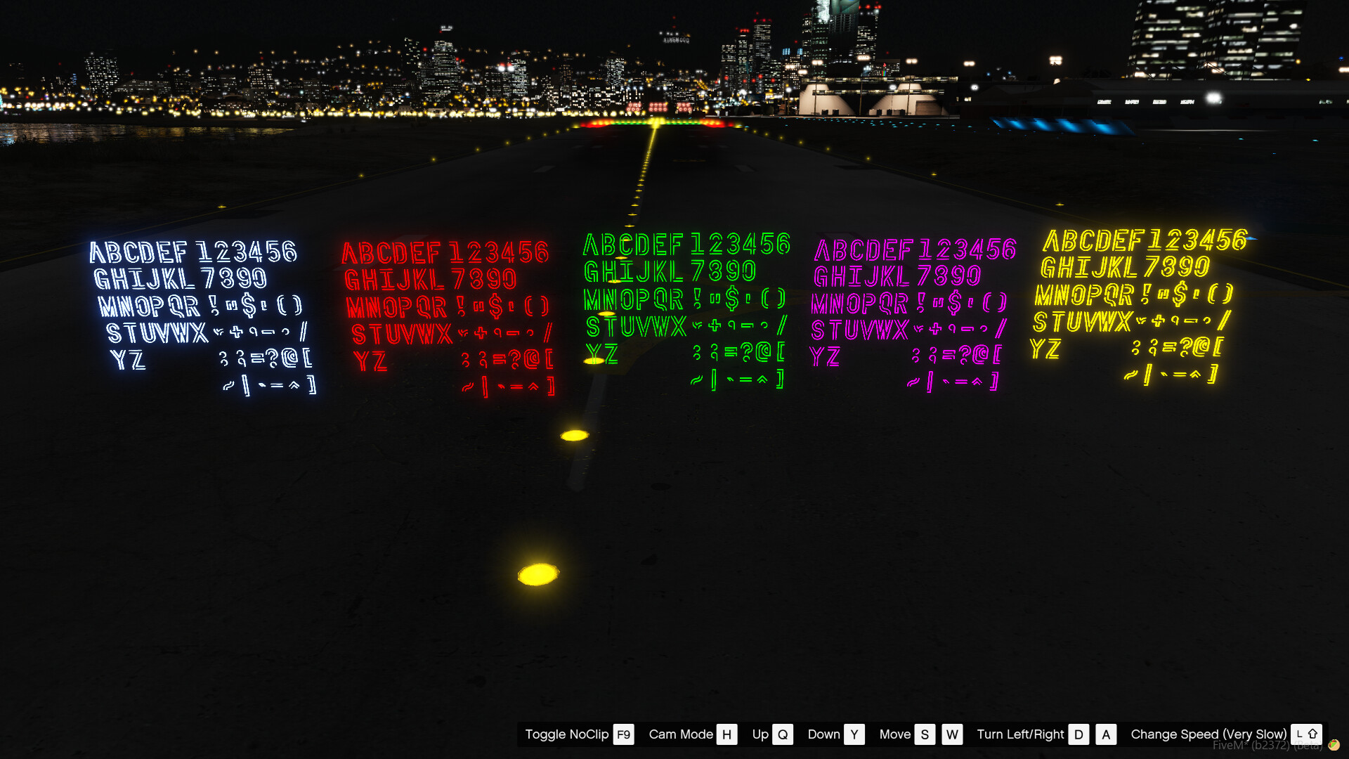 [PROPS] [PAID - 1.5€] Neon alphabet - FiveM Releases - Cfx.re Community
