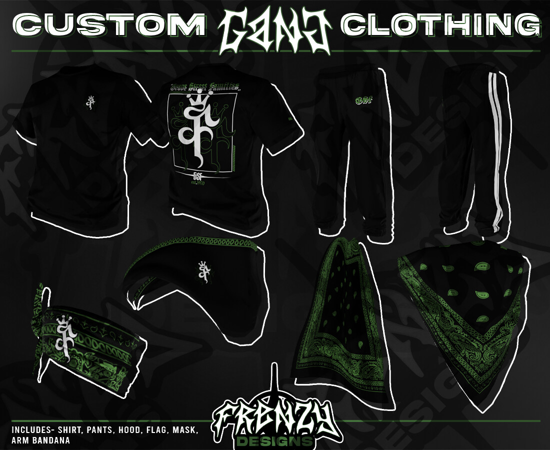 [PAID] Lore Gang Clothing Packs. Traids, Vagos, Ballas & GSF - FiveM Search