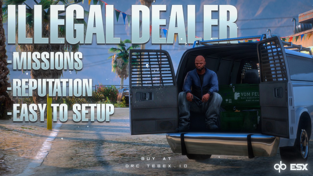 [PAID][ESX][QB] ILLEGA DEALER SCRIPT 🚐 - FiveM Releases - Cfx.re Community