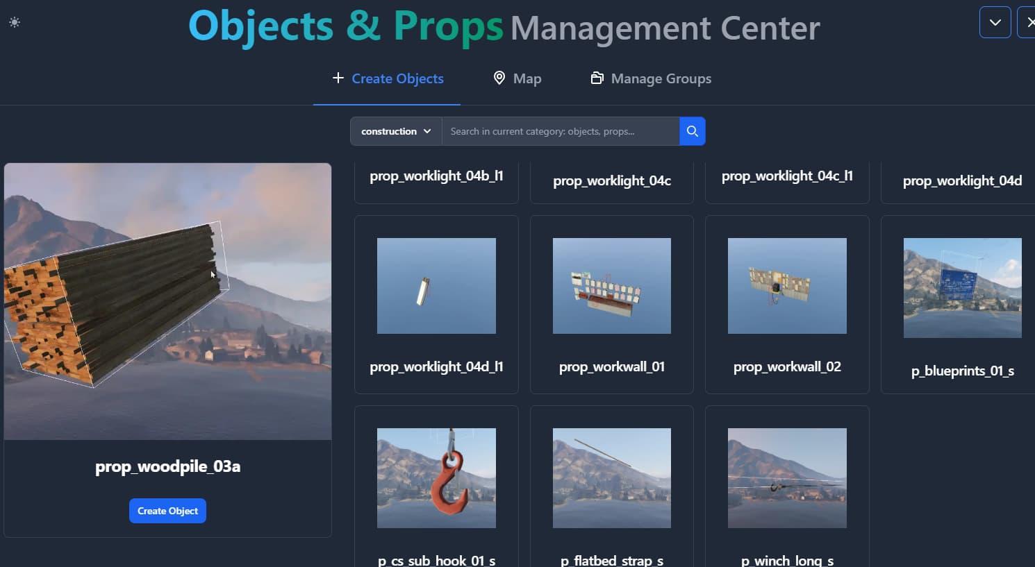 Ultimate Object Create/Edit/Delete System - P6 Spawner [ESX & QBCore] - FiveM Releases - Cfx.re ...