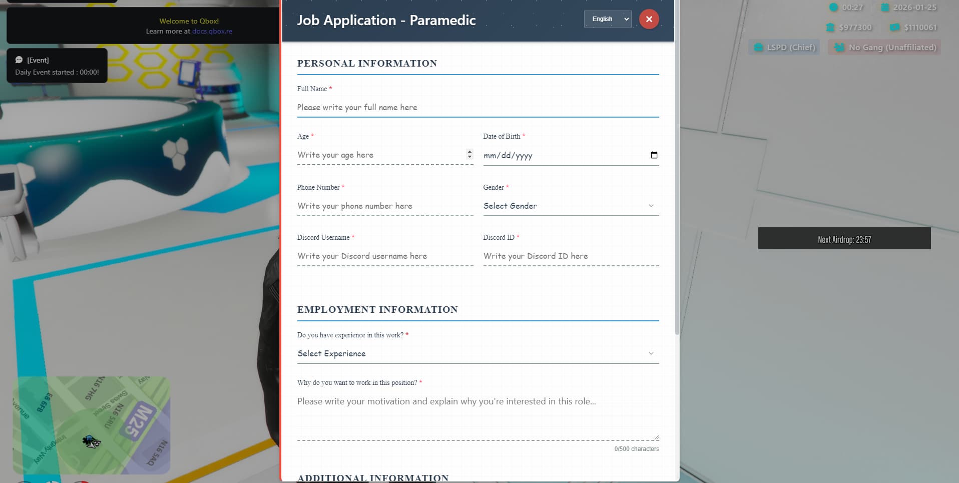 Job Application System - FiveM Releases - Cfx.re Community