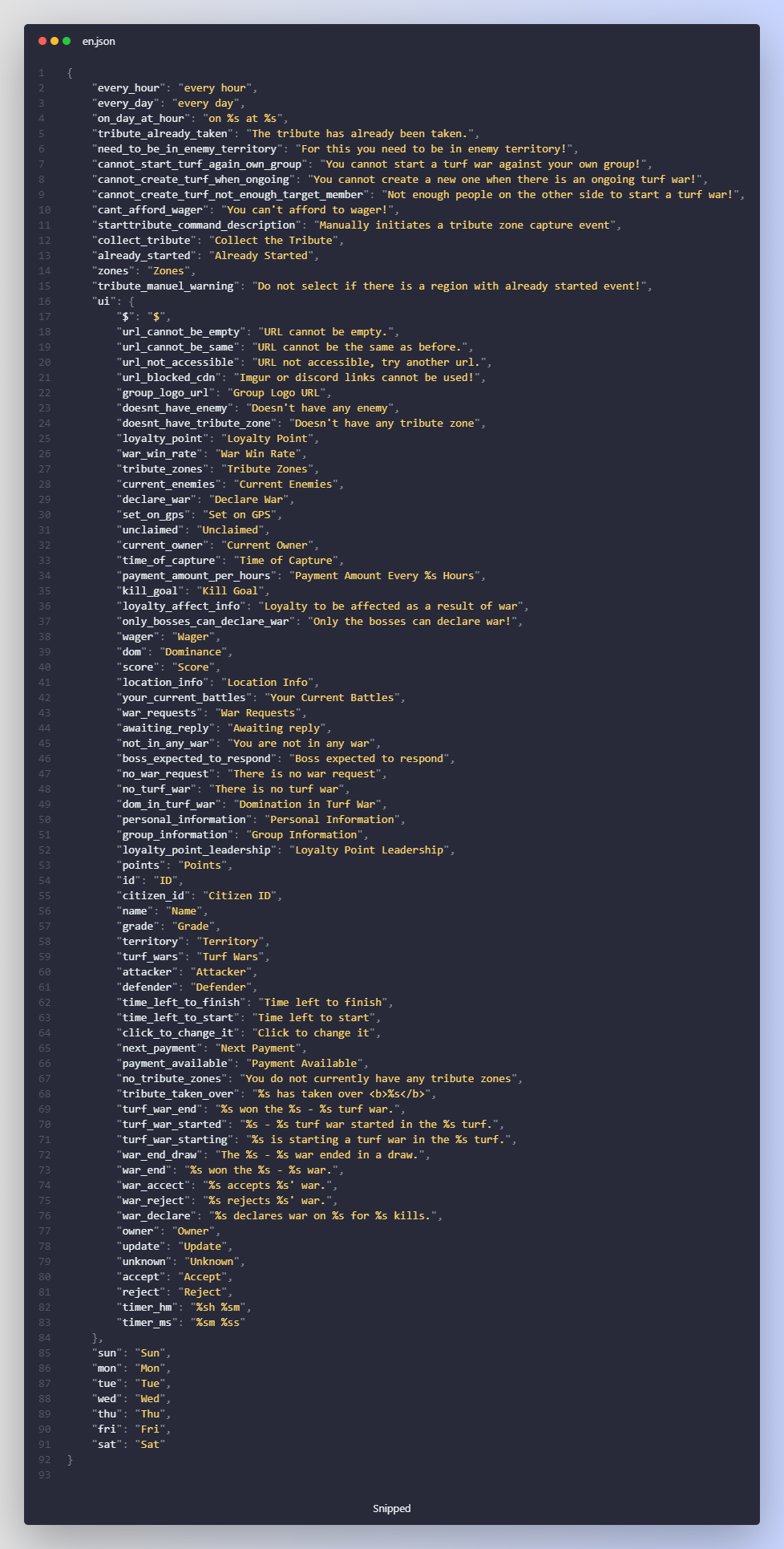 Gangs - Territory, Wars & Tribute Zones! - FiveM Releases - Cfx.re ...