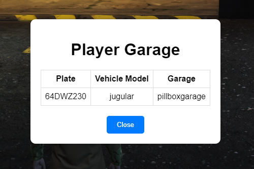 QBCore garage viewer - FiveM Releases - Cfx.re Community