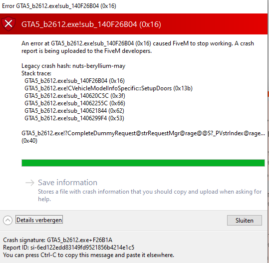 Rockstar editor crashes zhile ecporting a clip - FiveM Client Support - Cfx.re Community