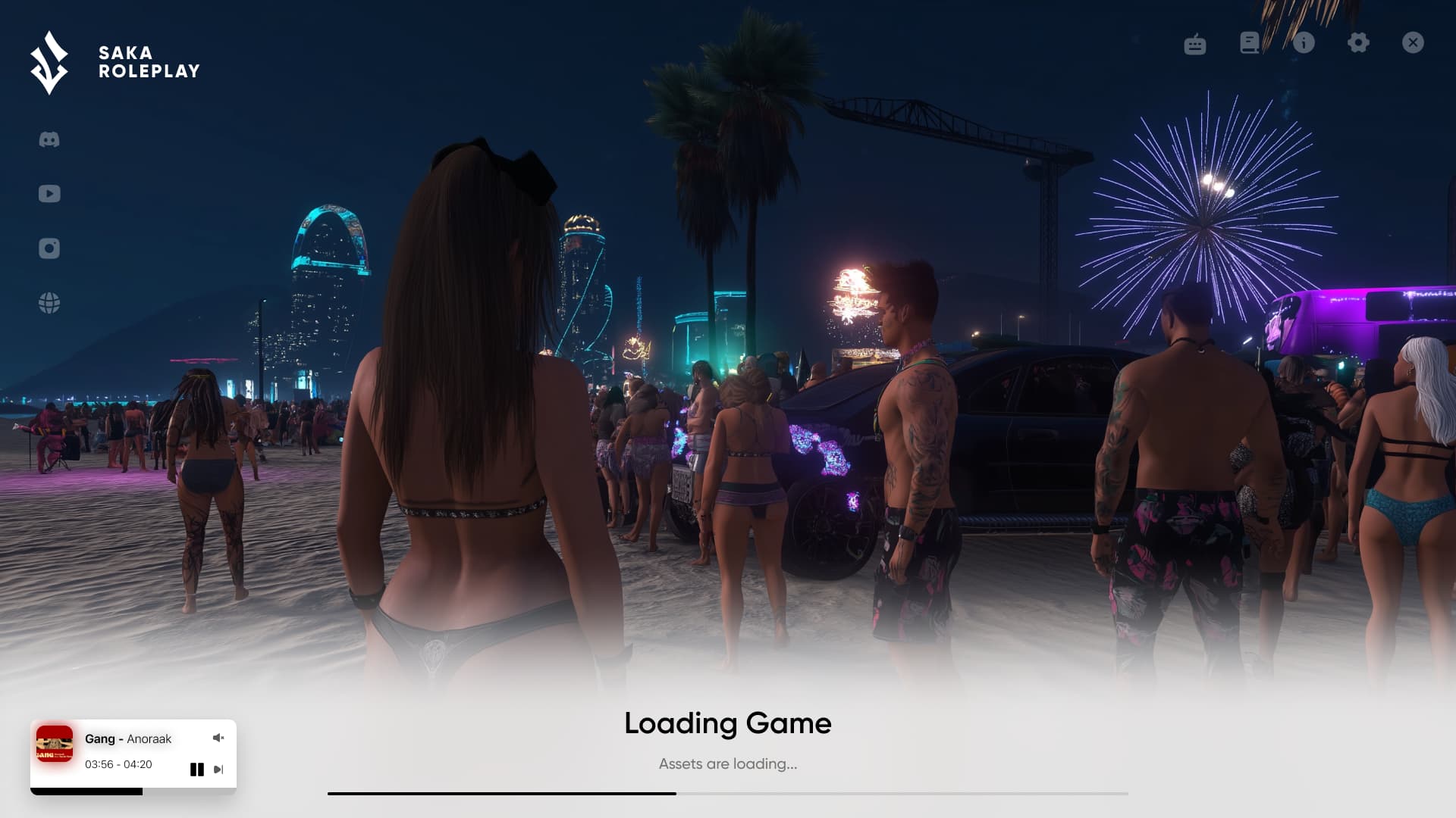 Saka Start Up (Loadingscreen,Multicharacter & Spawn) - Advanced & Modern - FiveM Releases - Cfx ...