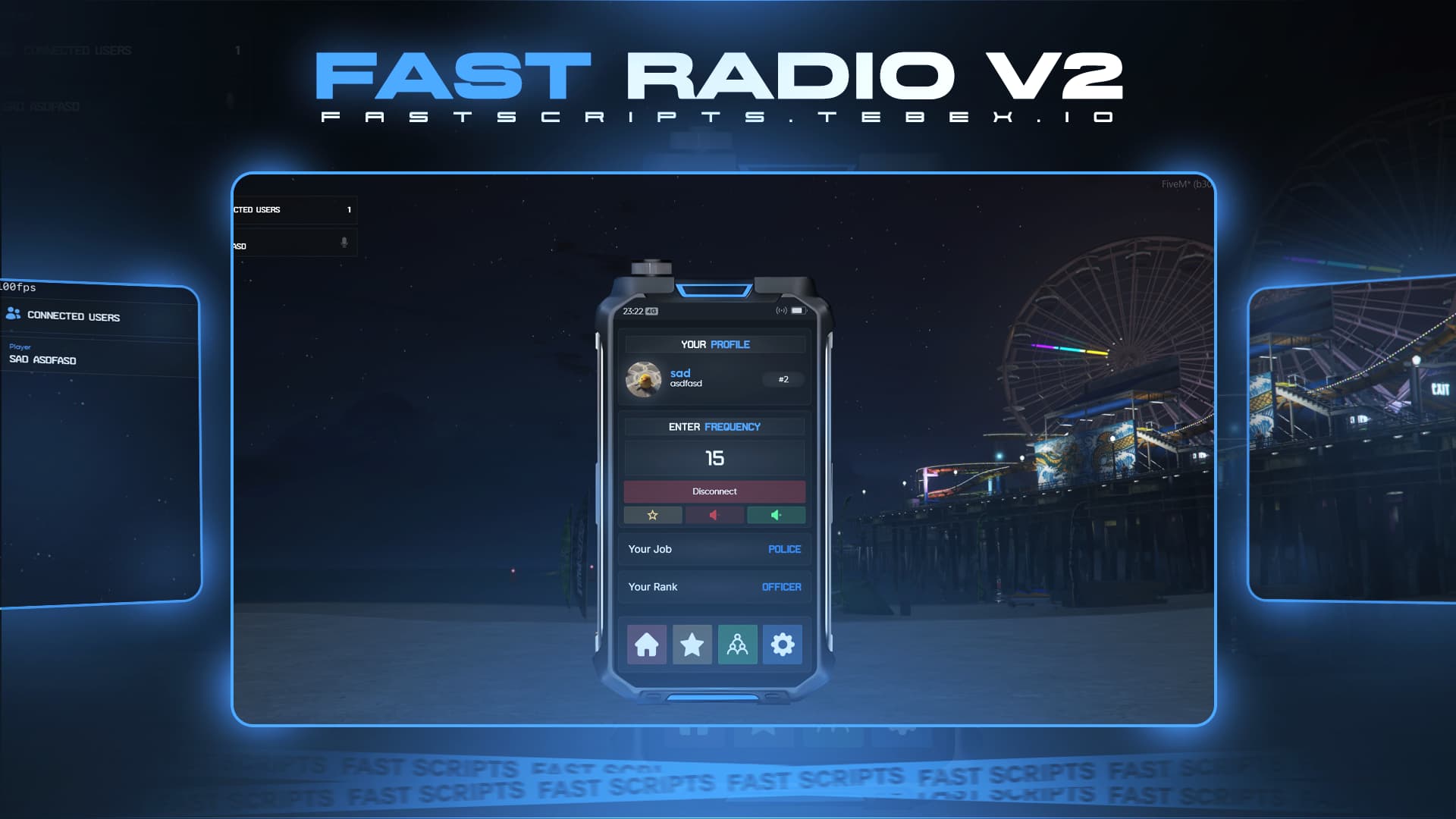 Fast Scripts Advanced Radio V2 [QB/ESX/QBOX] - FiveM Releases - Cfx.re Community