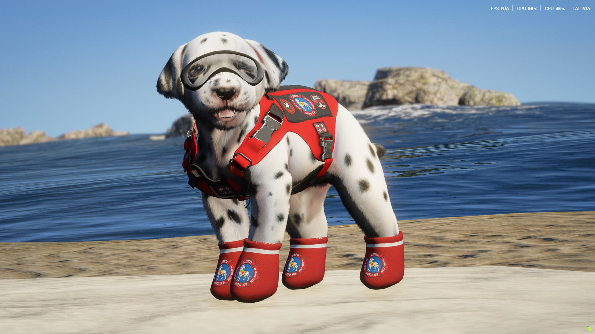 K9 Dalmatian Puppy - Multi-Service Working Dog Ped for FiveM / GTAV ...