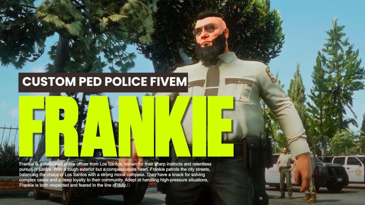 [PED] Frankie - Add On Custom Ped Fat Police FiveM - FiveM Releases ...