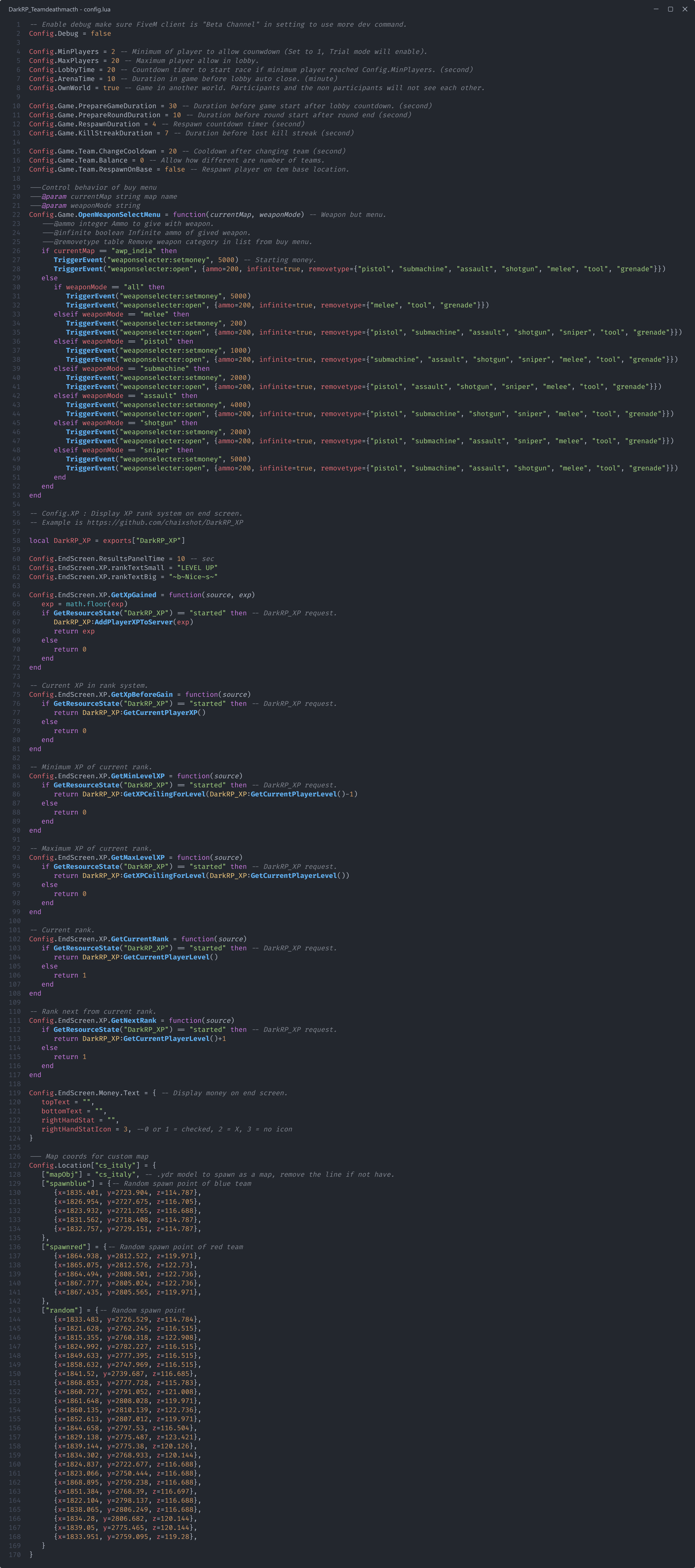 [H@mer][GameRoom] Team Deathmatch (CS:O Style) - FiveM Releases - Cfx ...