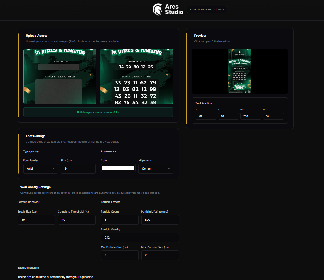 [release] Ares Scratchers - Interactive Scratch Cards System - FiveM ...