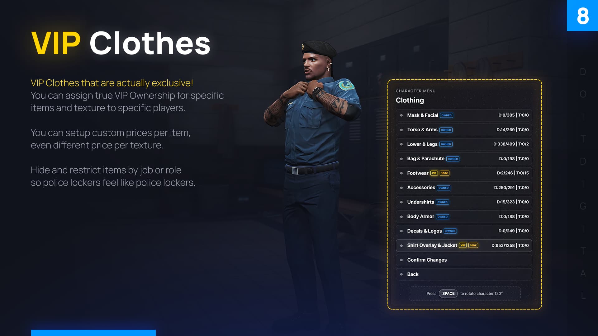 Complete Clothing And Character Appearance System [Standalone][PAID ...