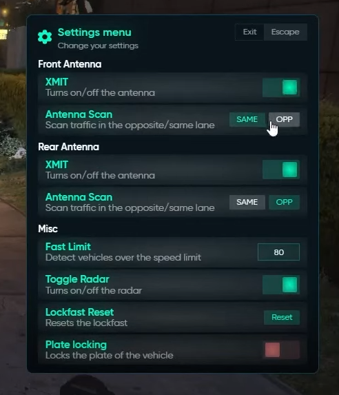 Nyx-radar 4.0 (Police Radar) - FiveM Releases - Cfx.re Community
