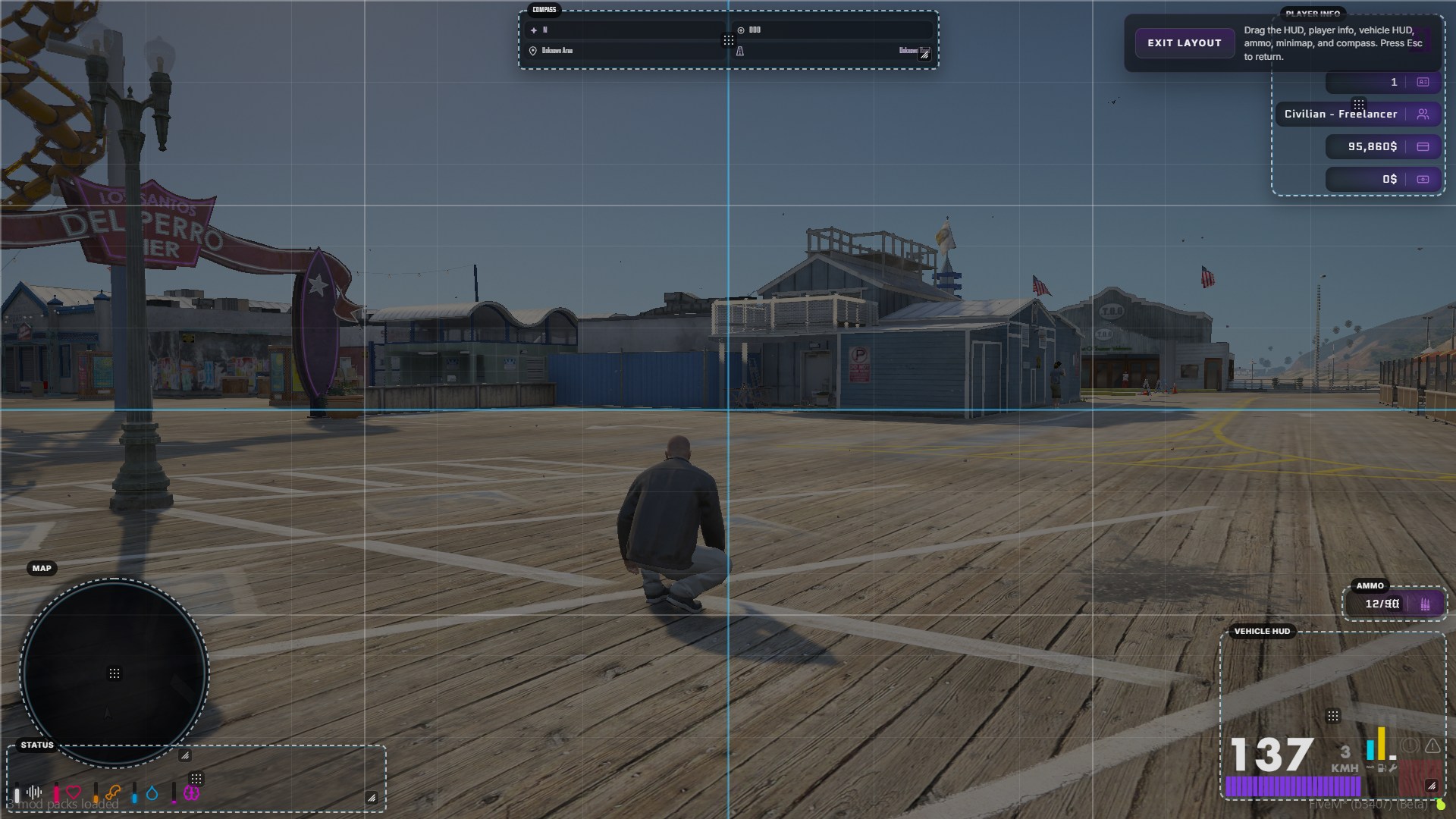 Sigma Hud v2 [QB,ESX,QBOX,OX,STANDALONE] | FiveM Advanced HUD System ...