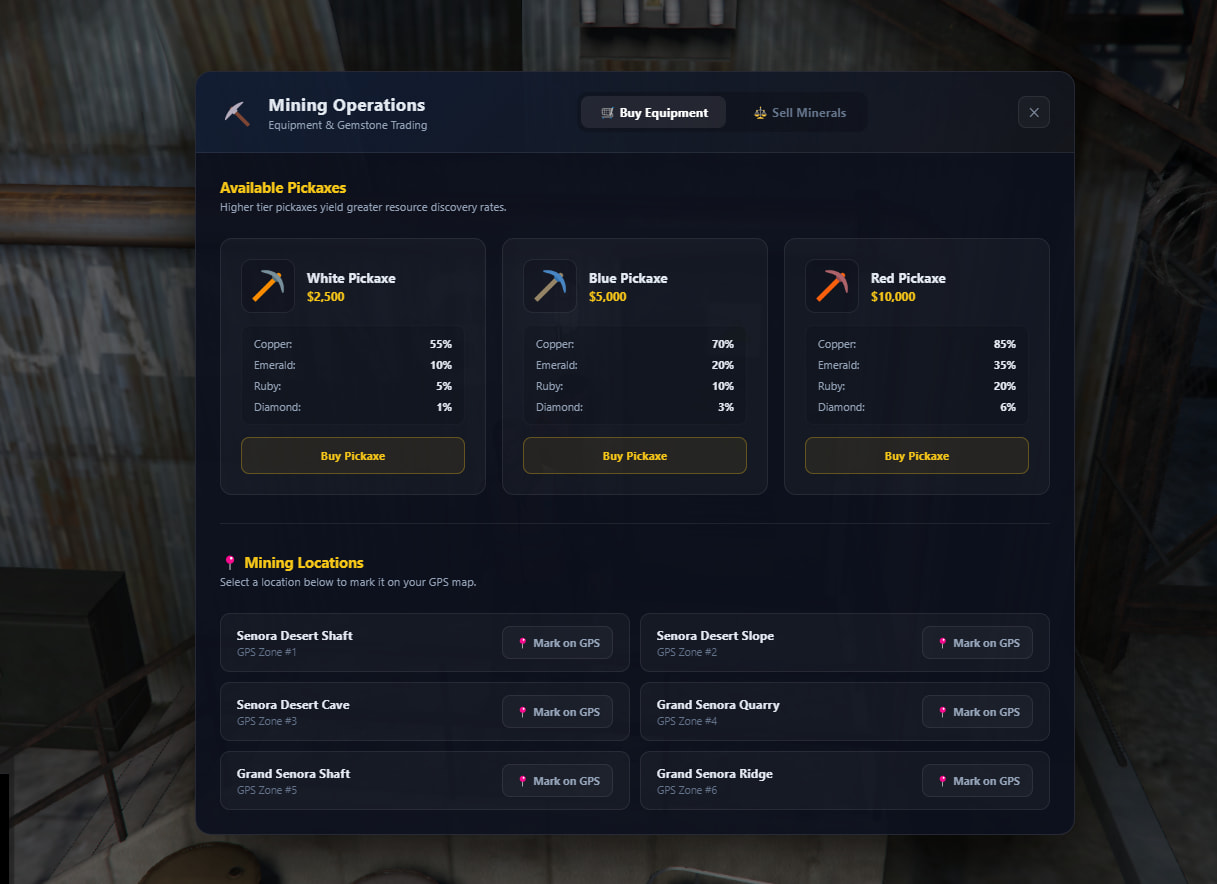 Advanced Dynamic Mining System - FiveM Releases - Cfx Forum