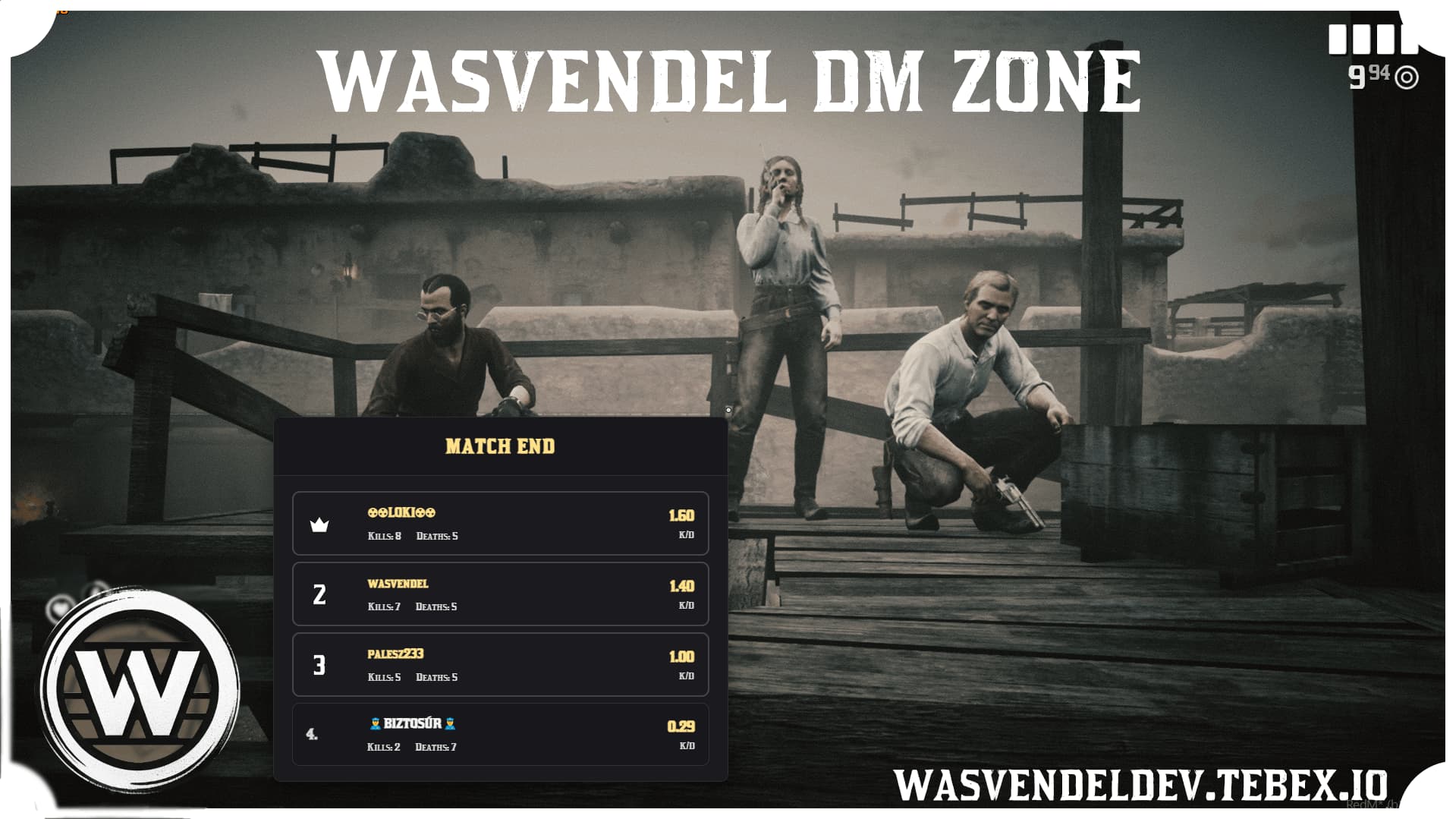 [PAID] [VORP/RSG] DM zone - RedM Releases - Cfx.re Community