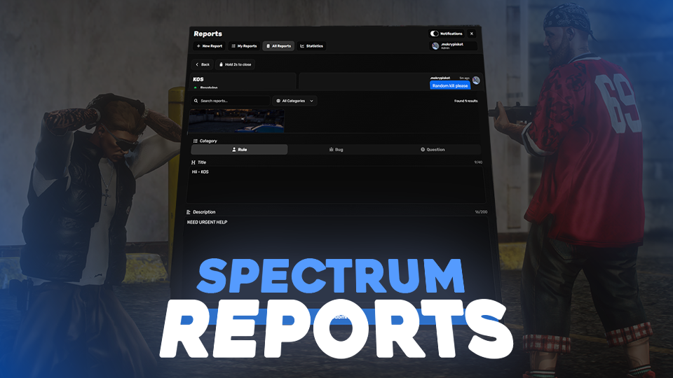 [ESX/QB] Reports - FiveM Releases - Cfx.re Community