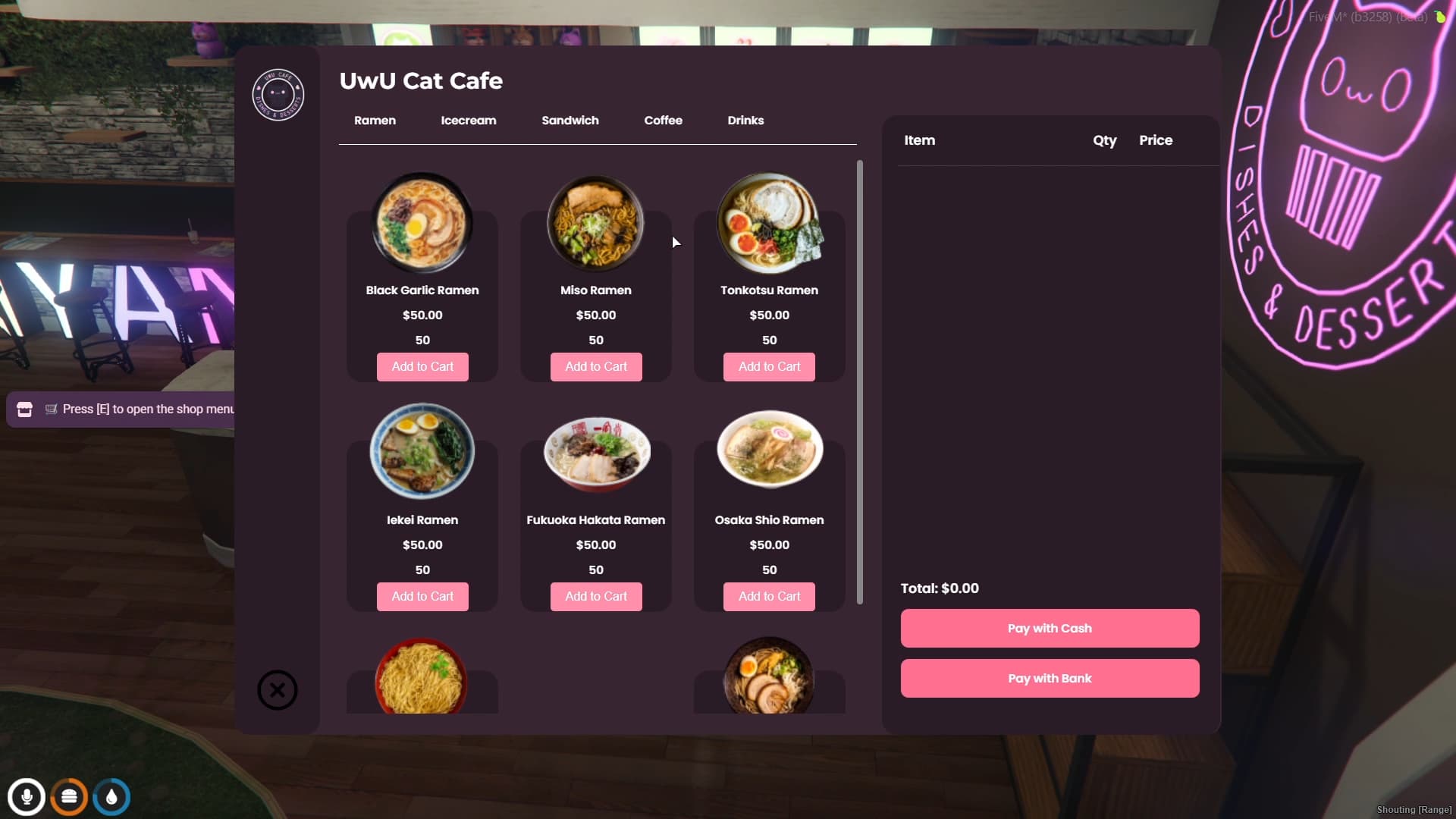 UwU Cat Cafe Restaurant Job | A Complete FiveM UwU Cafe Job and ...