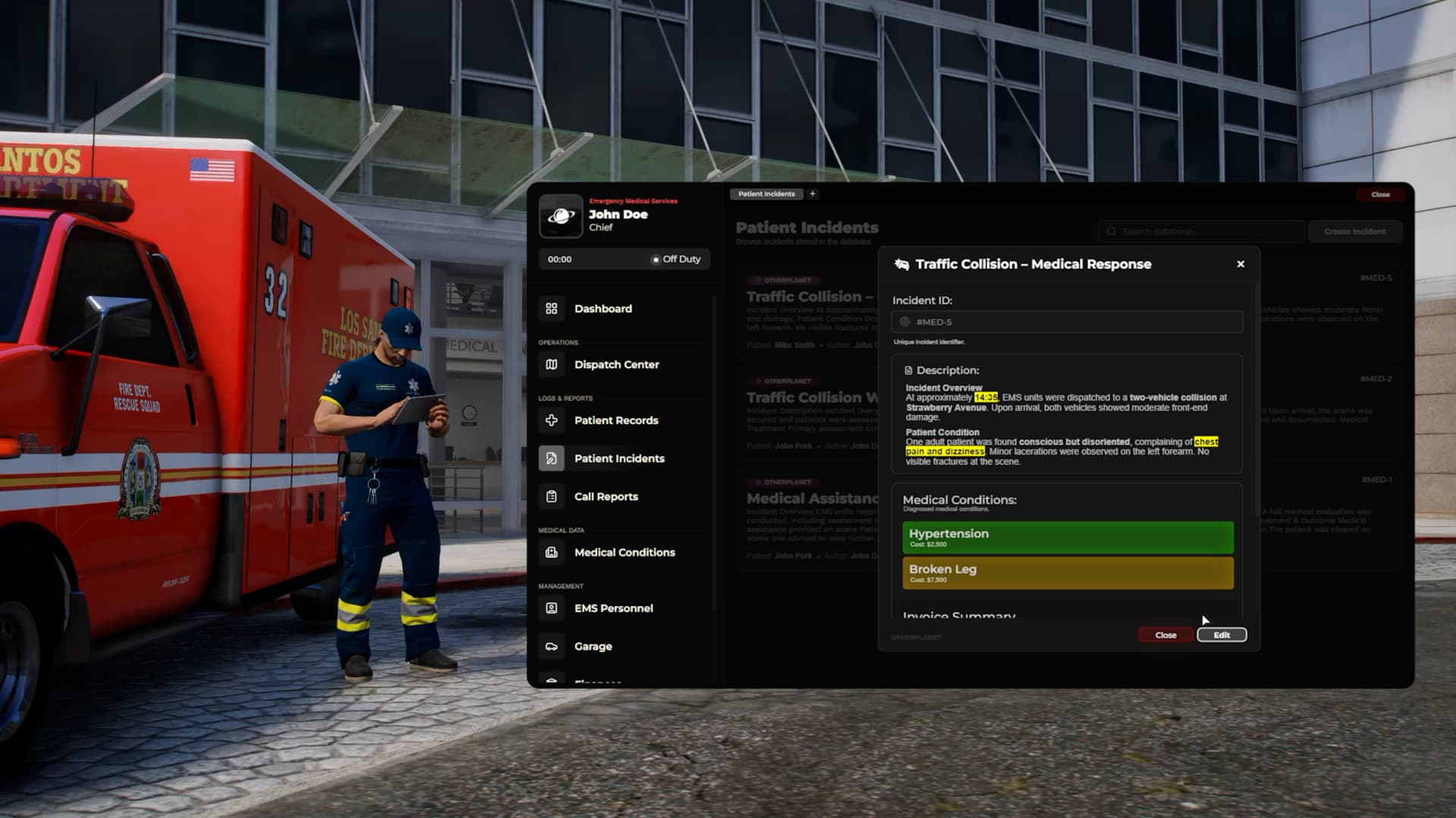 Ambulance MDT & Dispatch - FiveM Releases - Cfx.re Community