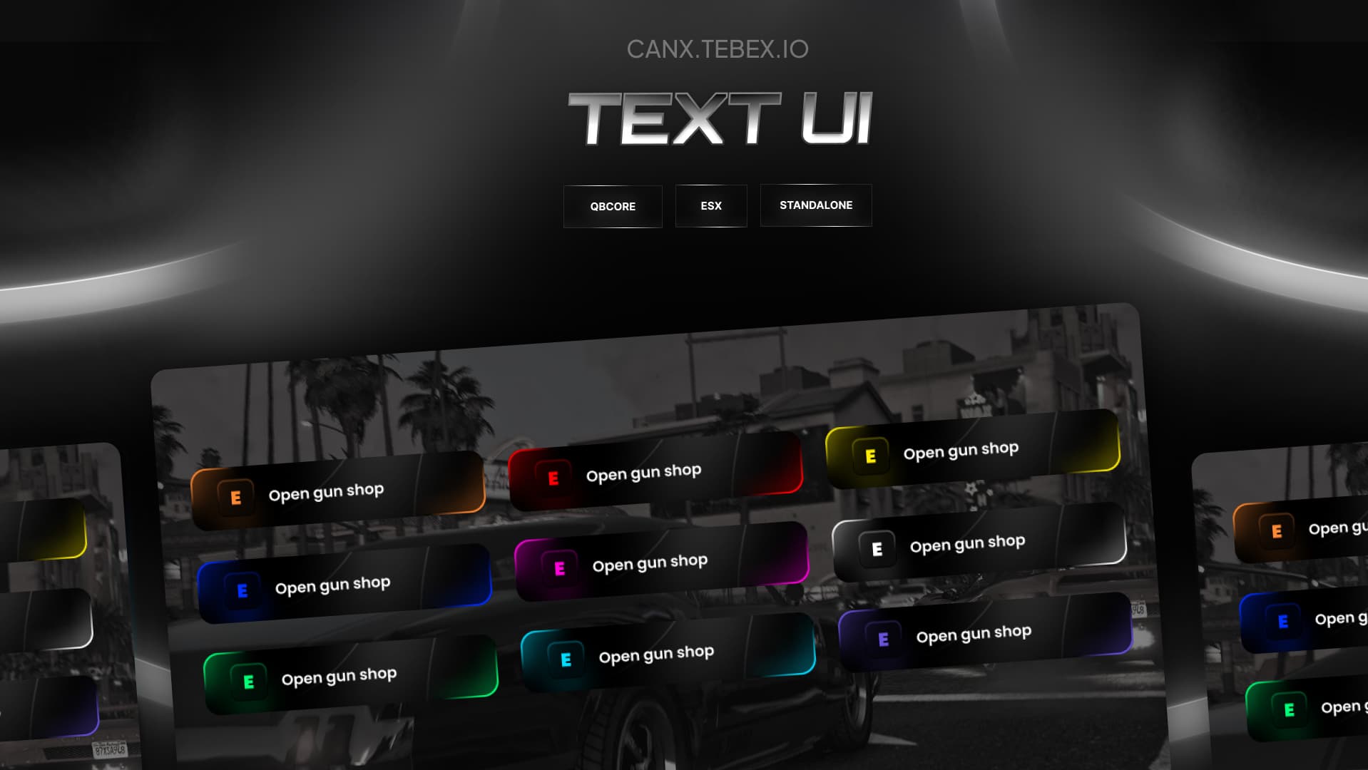 [PAID][STANDALONE] Canx - Text Ui - FiveM Releases - Cfx.re Community