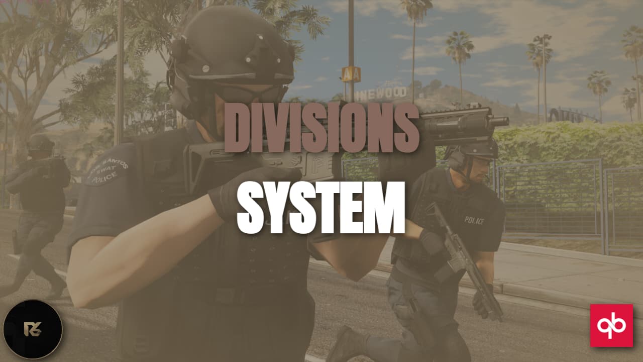 [QBCore] Multi-Division Police Script for FiveM - FiveM Releases - Cfx ...