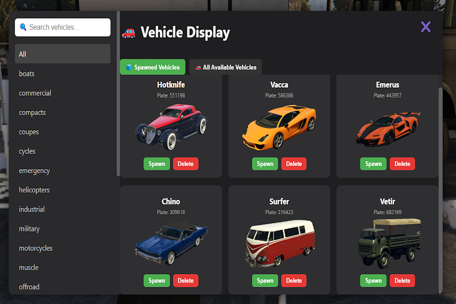 QBCore Showroom Display - FiveM Releases - Cfx.re Community