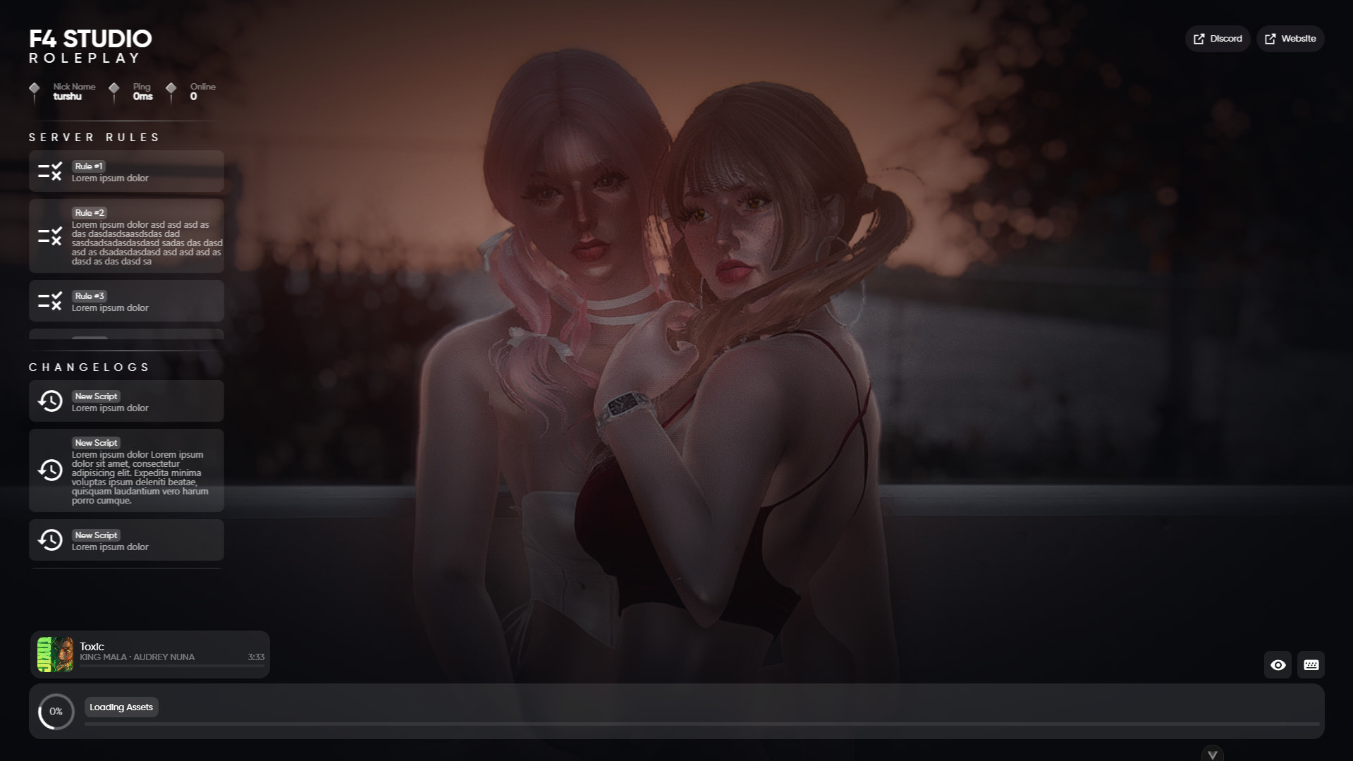 [PAID] Loading Screen V2 | Standalone | F4 Studio - FiveM Releases ...