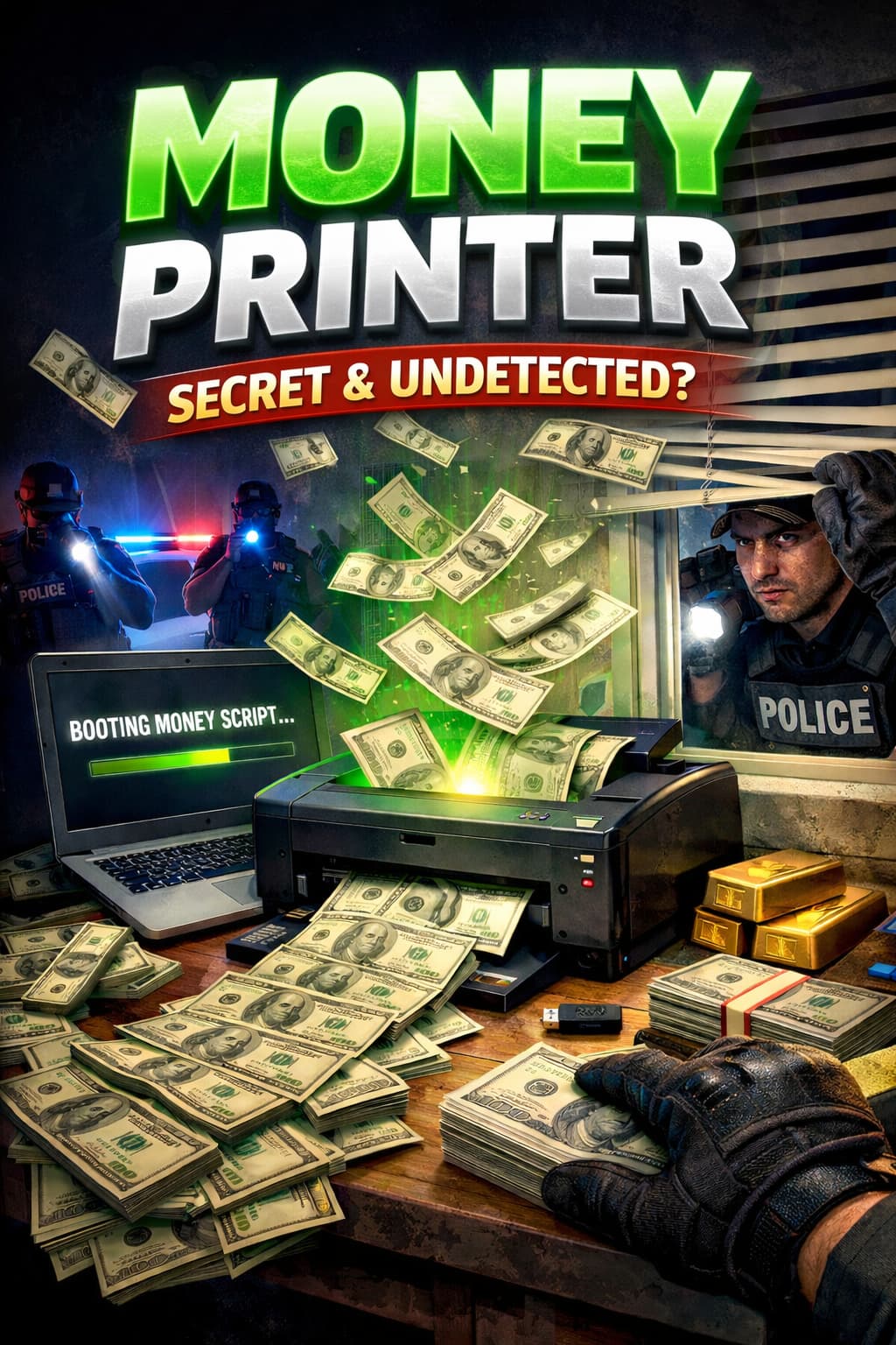 Money Printer | Multi-Tier | Police Scanner | Multi Inventory | 3D ...