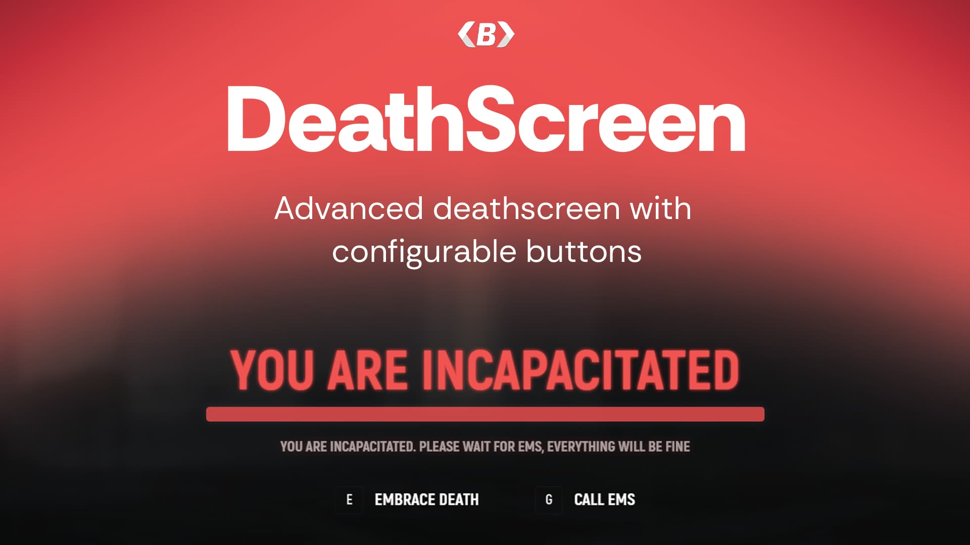 [PAID][ESX][QBCORE] Bablo Death Screen - FiveM Releases - Cfx.re Community