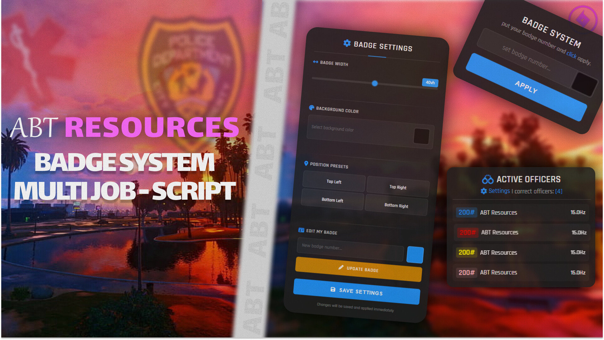 [PAID][QBCore] ABT Advanced Police Activity System - FiveM Releases ...