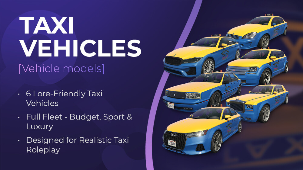Mosoto Taxi Vehicles - Lore-Friendly Fleet for FiveM - FiveM Releases ...