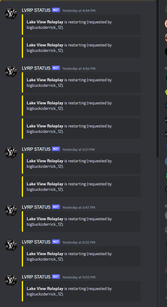 How Do I Get The Fivem Status Bot To Delete Its Own Messages After A