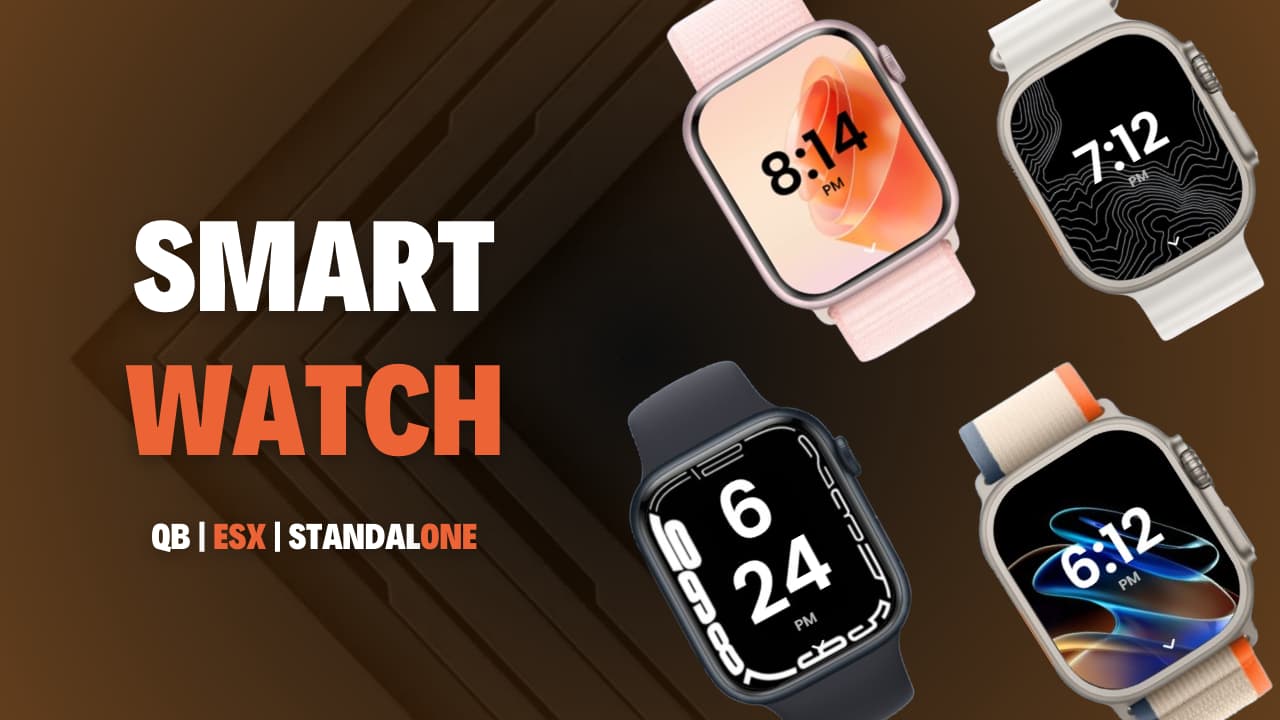 Smart Watch | QB ESX Standalone - FiveM Releases - Cfx.re Community
