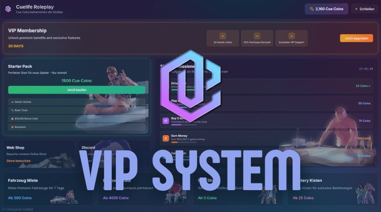 [PAID] [ESX/Qbcore] VIP System - FiveM Releases - Cfx.re Community
