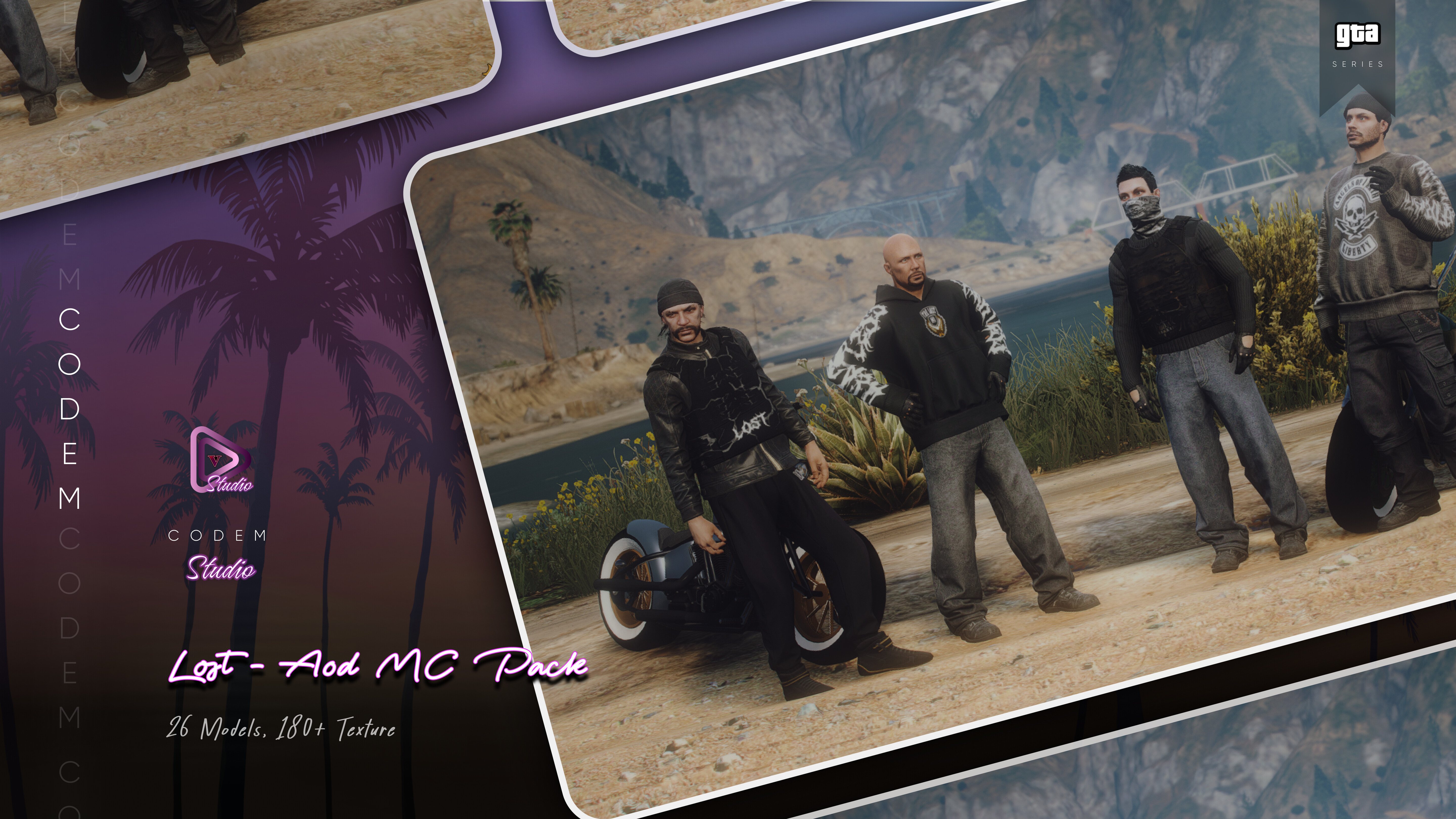 CodeM Studio Lost And AOD MC Pack - FiveM Releases - Cfx.re Community